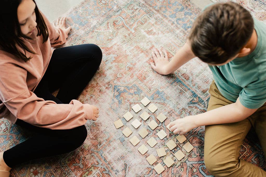 State Memory Matching Game - Wood Memory Game – WaskaVillage