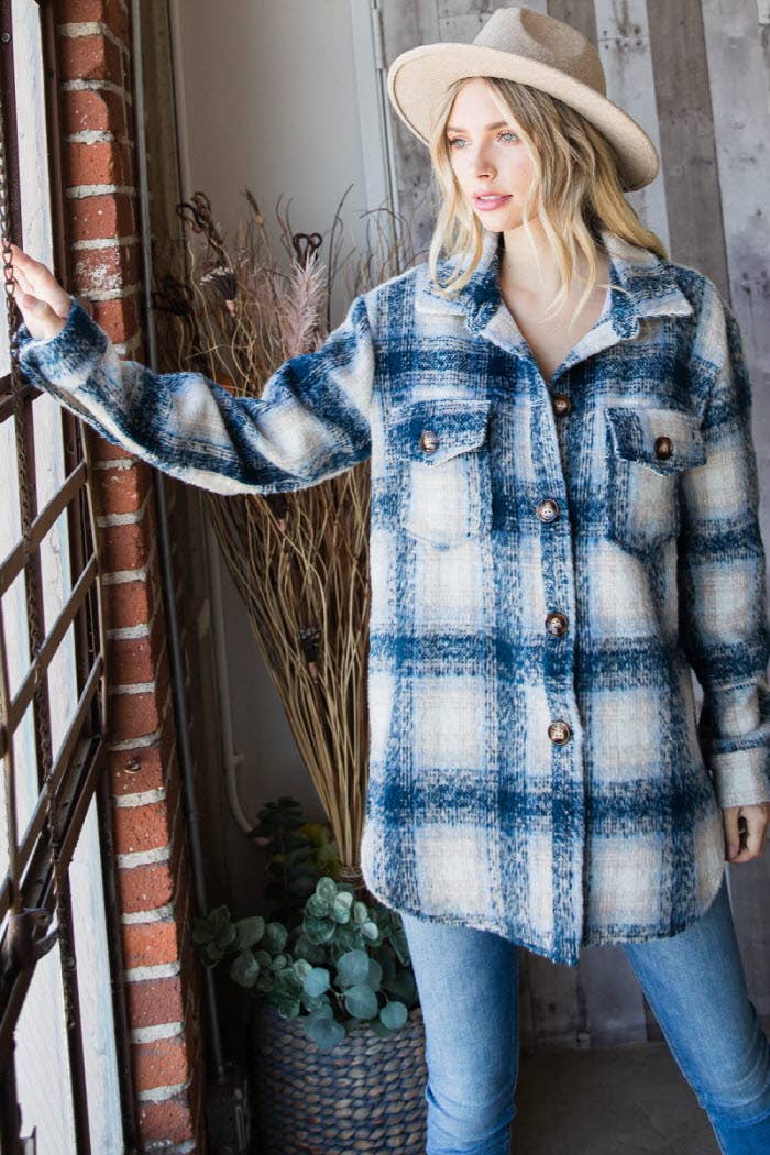 Thick Shacket with side pockets – WaskaVillage